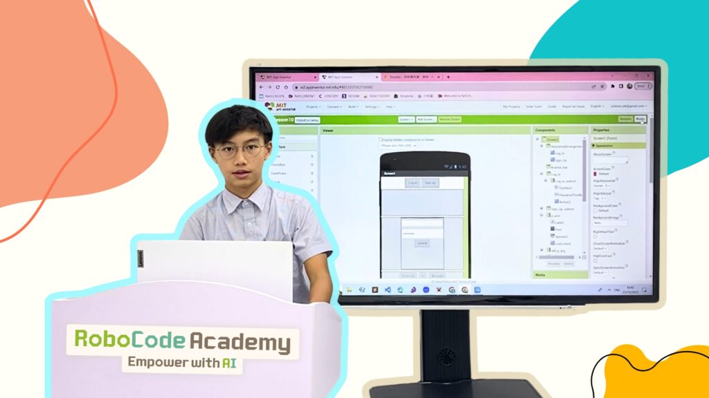 AppInventor Course | STEM Coding Course for Kids | RoboCode Academy